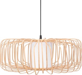 Toolight Toolight, závěsné svítidlo 1xE27 APP1376-1CP, přírodní hnědá, OSW-00930