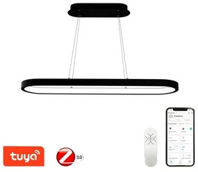 Immax 07078L NEO HIPODROMO Smart LED závěsné svítidlo 120x30cm 42W s dálkovým ovladačem Immax NEO inteligentní osvětlení