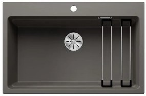 Blanco Etagon 8 - Silgranitový dřez, 780x510 mm, s příslušenstvím, InFino, šedá 527262