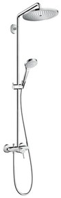 Hansgrohe Croma Select S, Showerpipe 280 1jet s pákovou baterií, chromová, HAN-26791000