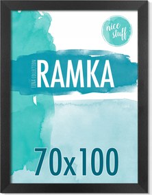 Rámeček 70x100 B1 Rámeček na fotografie 70x100 Rámečky na fotografie černé Mdf