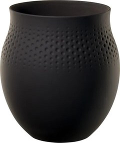 Villeroy & Boch Collier Noir porcelánová váza Perle, 17,5 cm 10-1682-5511