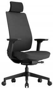 Kancelářská ergonomická židle OFFICE More K50 — černá, více barev Černá