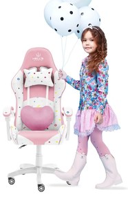 Dětská hrací židle Rainbow růžová