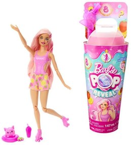 Mattel Barbie pop reveal šťavnaté ovoce - jahodová limoáda