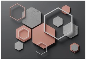 Fototapeta - Hexagon Plan