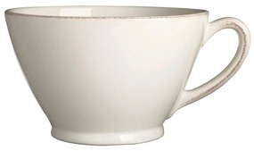 CÔTÉ TABLE Keramický hrnek Jumbocup Ivory 500 ml, béžová barva, keramika