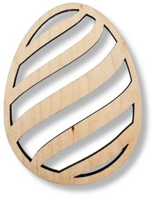 Velikonoční dřevěné vajíčko, 6kusů