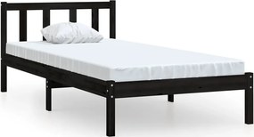 vidaXL Rám postele masivní borovice 90 x 190 cm Single [810049] Barva: Přírodní