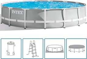 INTEX Bazénový set Prism Frame 457 x 107 cm 26724GN
