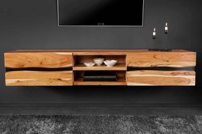 Designový závěsný TV stolek Argentinas 160 cm akácie