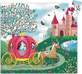 DJECO Puzzle Elisa v kočáru / 54 dílků / 37x42 cm