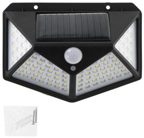 Creative Corner Solární lampa se senzorem pohybu a soumraku 100 LED
