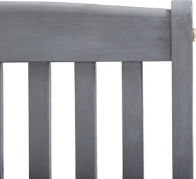 Skládací židle 4 ks s polštáři z masivního akáciového dřeva 3064584