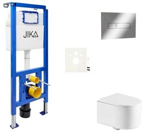 Závěsný wc set do lehkých stěn / předstěnová SAT SIKOJSTOR72CR