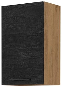 Horní kuchyňská skříňka Virion 45 G 72 1F (dub lancelot + tmavé dřevo). 1046307
