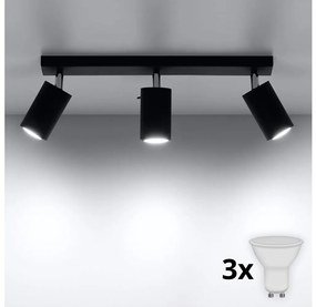 Brilagi | Brilagi -  LED Bodové svítidlo ASMUS 3xGU10/7W/230V černá | BG0564