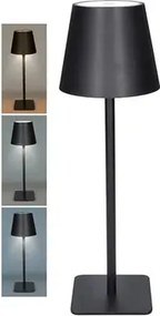 Solight WO69-B LED nabíjecí lampička Lucca černá / 120lm / změna CCT /