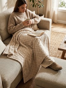 Sinsay - BLANKET - béžová
