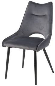 Čalouněná židle FELO šedá