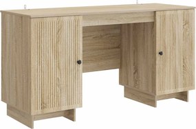 Stůl Dub sonoma Kompozitní dřevo 142,5 x 50 x 75 cm 3414569