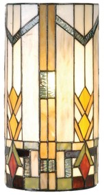 Nástěnná lampa Tiffany - 20*11*36 cm 2x E14 / Max 40w
