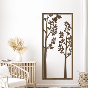dřevo života Dřevěná dekorace strom LONG Rozměry (cm): 18x40, Barevný vzor: Buk