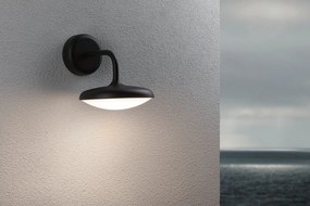 P 94758 LED venkovní nástěnné svítidlo Nostro IP44 kruhové 180x250mm 3000K 10W 230V antracit hliník - PAULMANN