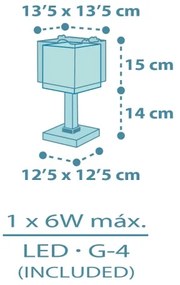 Dalber 63451 - LED Dětská lampička BABY DINOS 1xG4/4W/230V pestrobarevná
