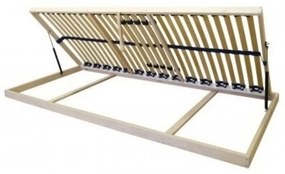 Lamelový rošt OPTIMAL 5V Boční vyklop TiaHome - 120×200 cm