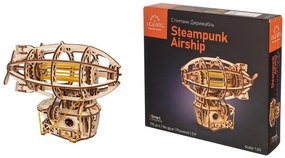 Ugears 3D dřevěné mechanické puzzle STEAMPUNK AIRSHIP