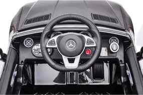 Buddy Toys Elektrické auto Merceces-Benz SLC černá / 2x30 W / Rychlost