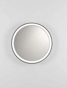 LED černá svítilna na zeď Onar