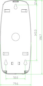 Novaservis - Zásobník na tekuté mýdlo 400 ml, bílý, 69085,1