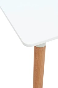 Bhm germany Odkládací stolek Viborg, 80 cm, bílá