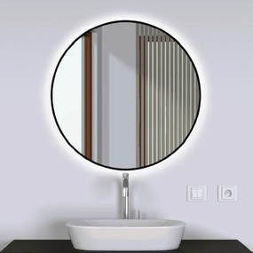 HOPA Zrcadlo s LED osvětlením DYJE  - ZRAURAL80
