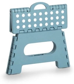 Zeller Skládací stolička malá modrá 35x28x22cm, nosnost 150kg