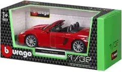 Bburago Porsche 718 Boxster tmavě červená 1:32 / od 3 let