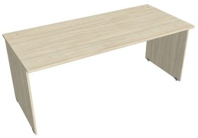 Stůl pracovní rovný 180 cm - Hobis Gate GS 1800 Dekor stolové desky: akát, Dekor lamino podnože: akát
