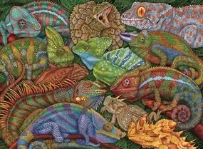 Ravensburger Puzzle: Úžasní plazi / 300 dílků / od 9 let