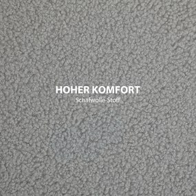 HOMCOM Úložný taburet s úložným prostorem, kulatý potahovaný taburet s sklápěcím víkem, dřevěné nohy, moderní design, do obývacího pokoje, ložnice, š…