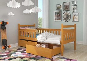 Dětská postel se zábranou Alby 80x180 cm