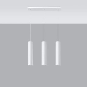 Sollux Lighting Závěsné svítidlo LAGOS 3L bílé