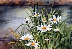 NORIMPEX Malování podle čísel Květiny (1007688) / 40x50 cm