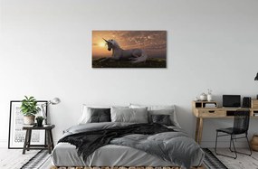 Obrazy na plátně Unicorn horské slunce 125x50 cm