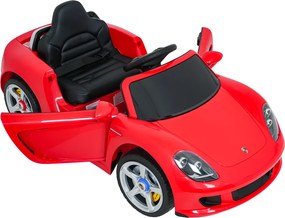 Ramiz Porsche 911 Carrera elektrické autíčko pro děti červené