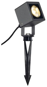 LA 231035 NAUTILUS čtvercový LED antracitová 230V/700mA COB LED 6.7W 55° IP65 3000K - BIG WHITE (SLV)