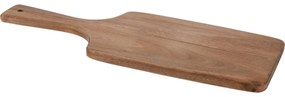 Akáciové krájecí prkénko s rukojetí 42 × 16 × 1,6 cm