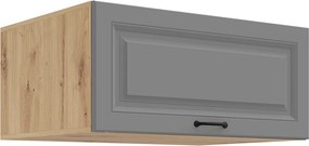STILO ad | horní skříňka 80 NAGU-36 1F výklopná | 80 cm | HLUBOKÁ | artisan/šedá