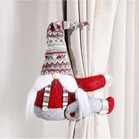 Flamenco Mystique Vánoční skřítek Father Christmas Vánoční skřítek se suchým zipem 38 cm norský vzor KSN24